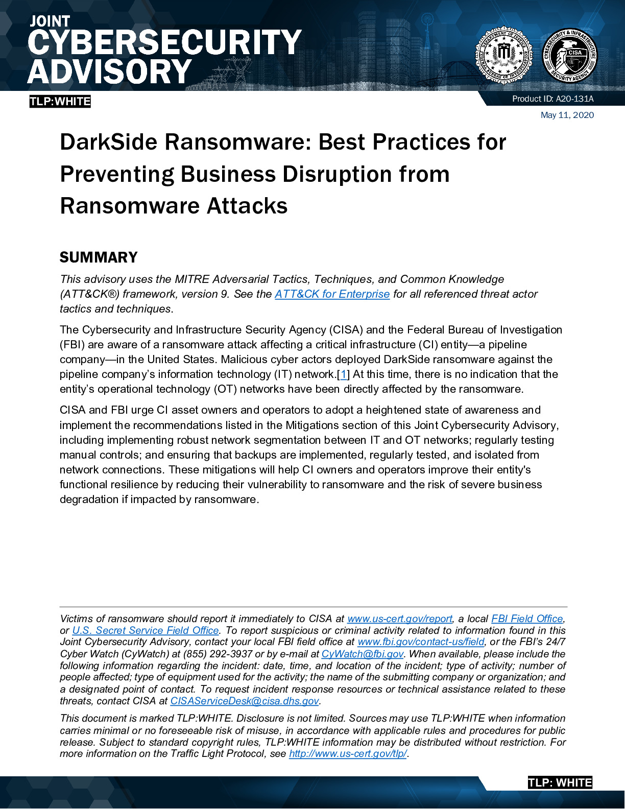 This is Not a Drill: Ransoming American Security | National Security ...