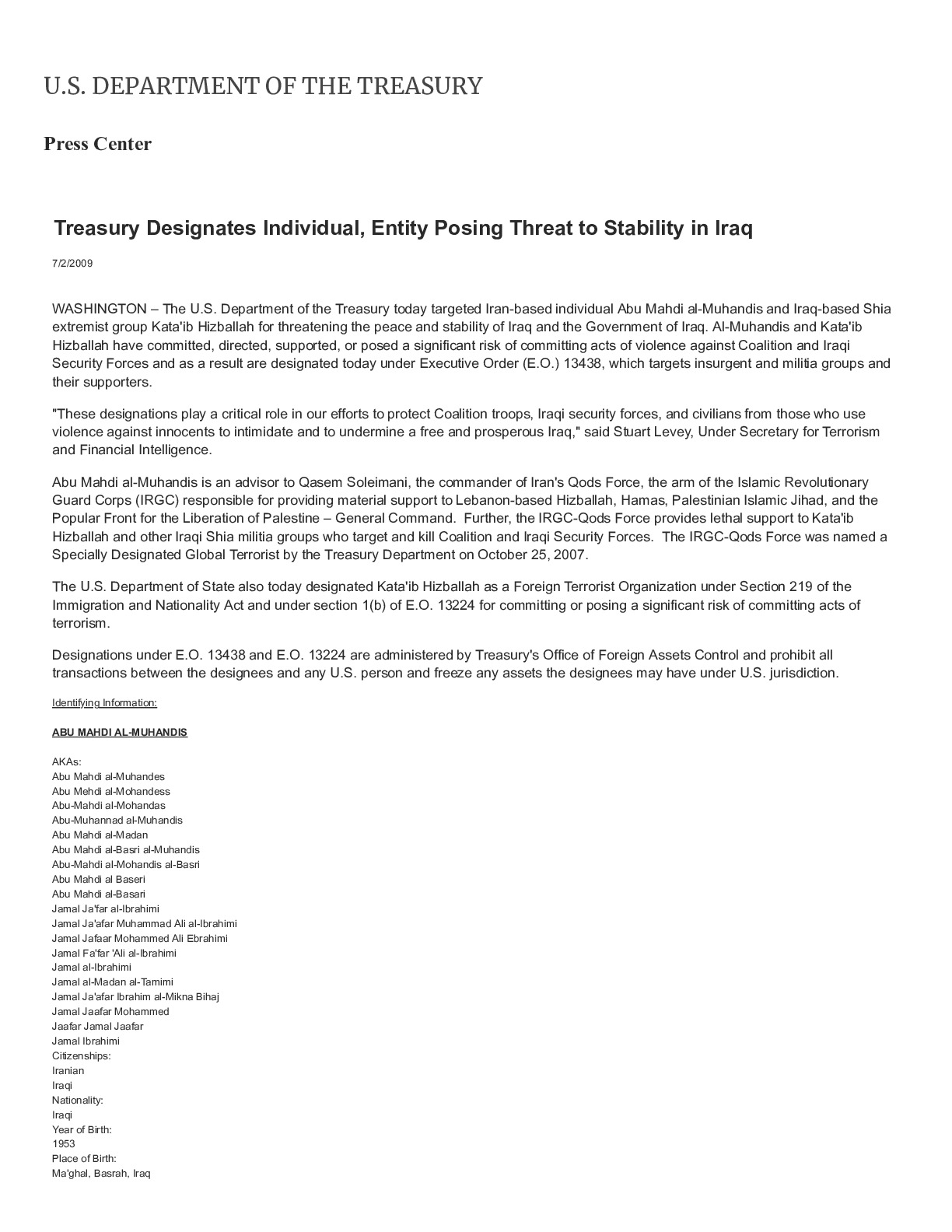 Cyber Brief: U.S. Seizure of Iranian ‘Disinformation Websites ...